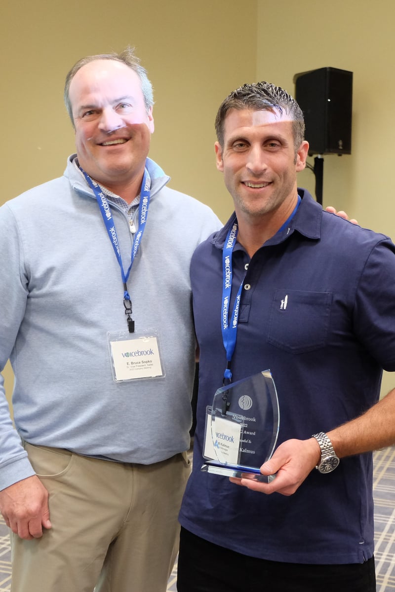 Voicebrook's Annual Awards: Highlighting Employee Achievement